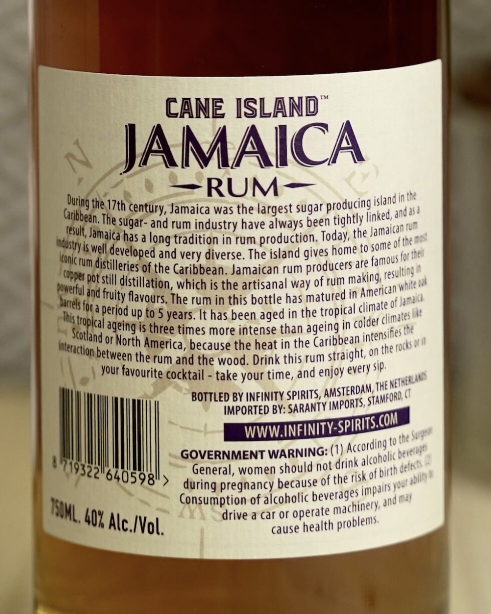 Cane Island Jamaica Rum | Rum Runner Labs